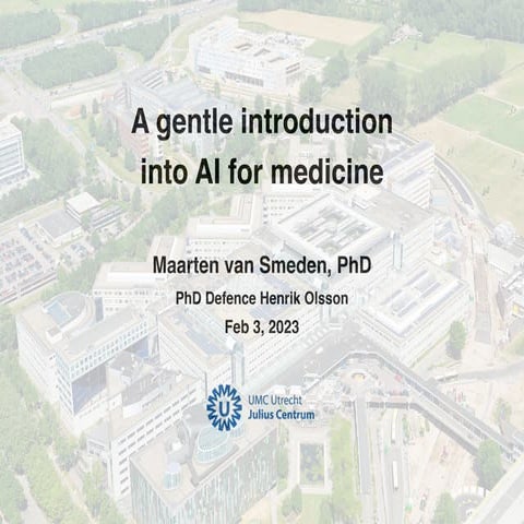 A gentle introduction to AI for medicine | PDF