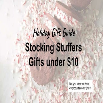 Stocking stuffers | PPTX