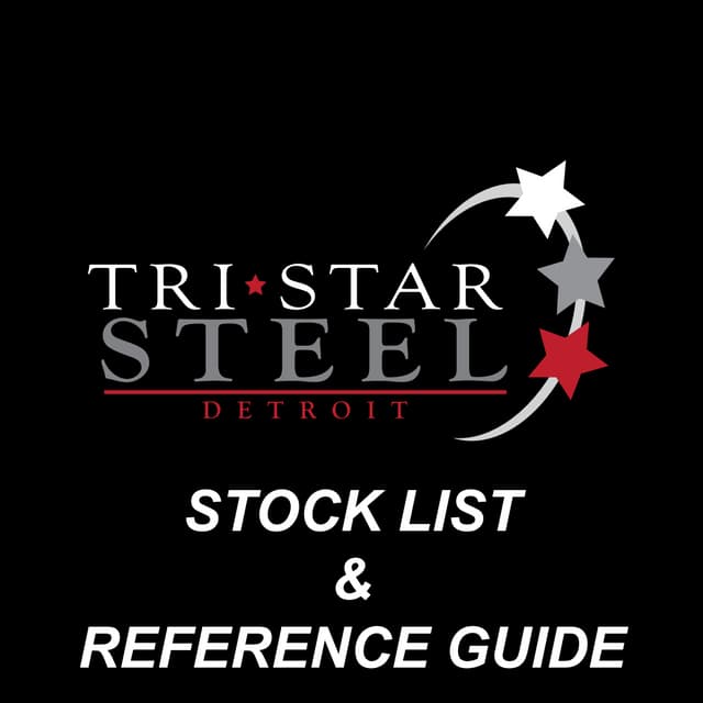 Tri-Star Steel Stock List Booklet | PDF