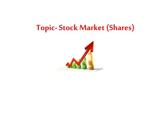 Overview of stock market | PPT