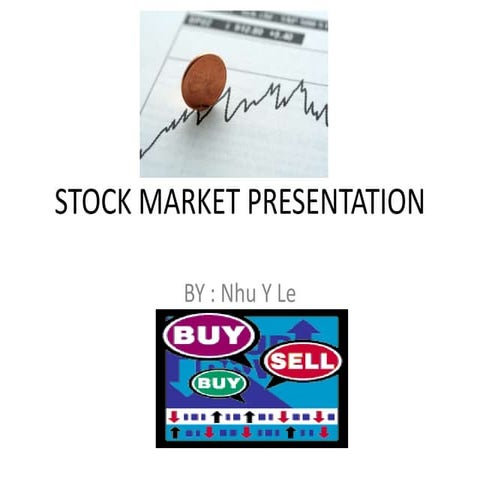 Stock market presentation | PPT