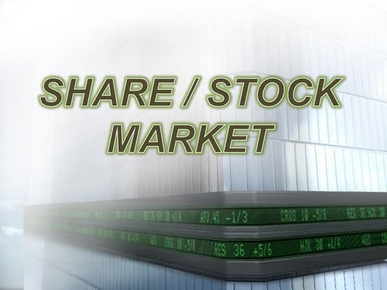 Stock market | PPT