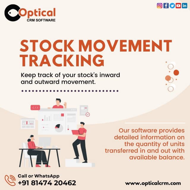 Stock Movement Tracking | Optical CRM | PDF | Business Utilities | Business