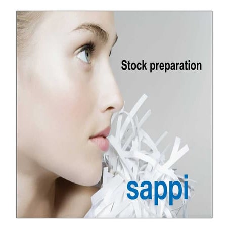 Stock preparation | PDF