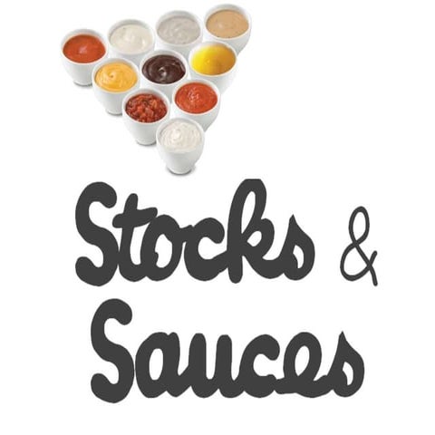 Lo4 reconstituting stocks, soup and sauces | PPTX