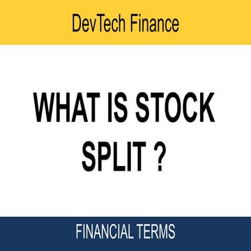 Stock split | PPTX