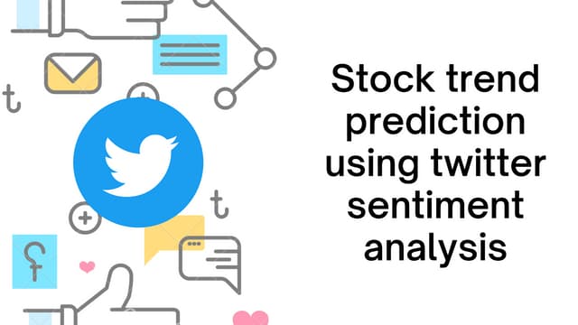 Stock Trend Prediction Using Twitter Sentiment Analysis Pdf