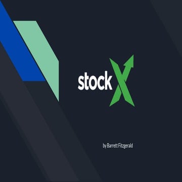 barrettf StockX Company Preso | PDF