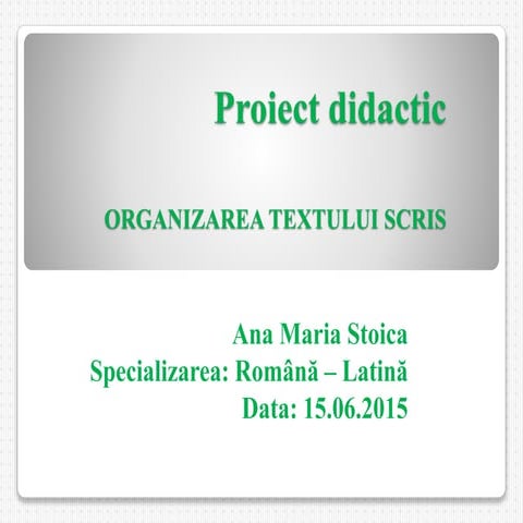 Stoica iac dppd | PPTX
