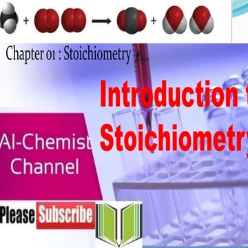 Stoichiometry | PPTX