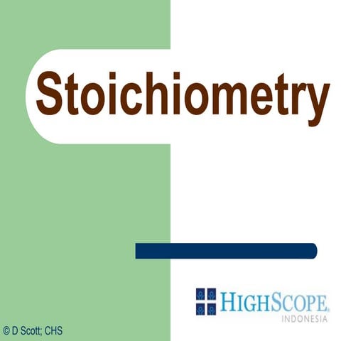 Stoichiometry_Intro to Chemistry 11.ppt