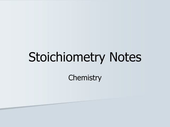 Before, Change, After (BCA) Tables for Stoichiometry | PPT