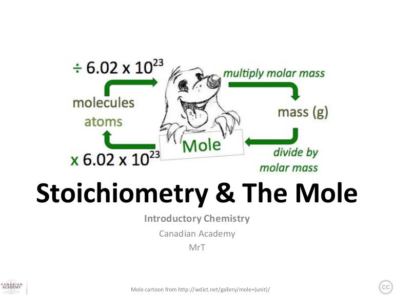 Stoichiometry & The Mole