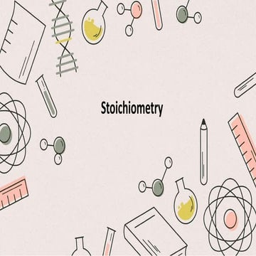 Stoichiometry Introduction (KM) | PPTX