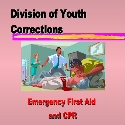 First-Aid - CPR Training | PPT | First Aid | Injuries