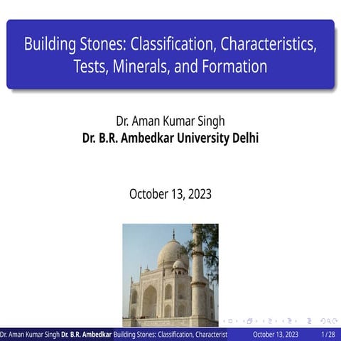 Building Stones: Classification, Characteristics, Tests, Minerals, and ...