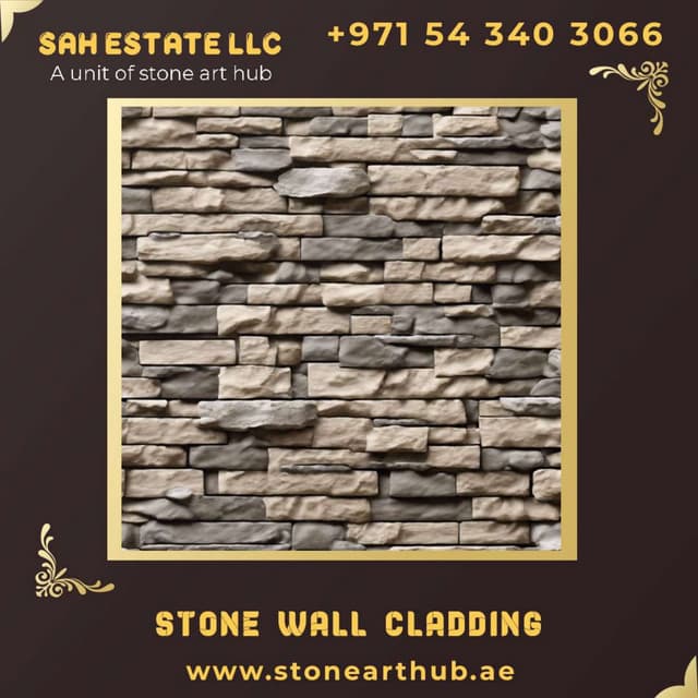 Stone Wall Cladding - SAH ESTATE LLC Dubai | PDF