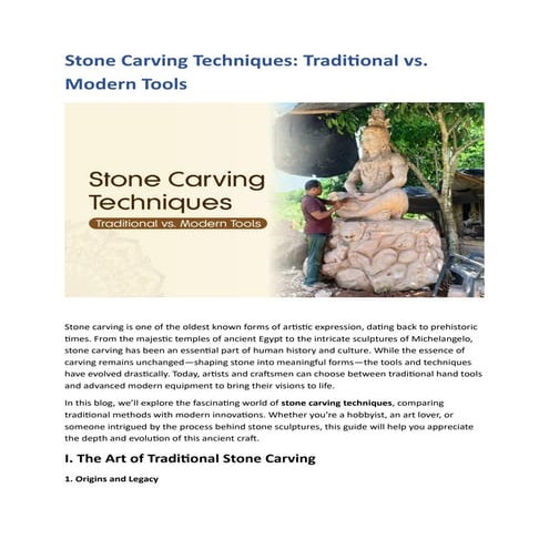 Stone Carving Techniques-Traditional vs Modern Tools.pdf