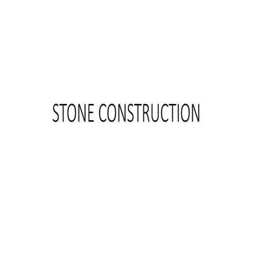 STONE CONSTRUCTION AND TECHNOLOGY AS MOUNTAIN ARCHITECTURE.pptx
