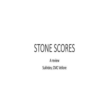 Stone scores.pptx