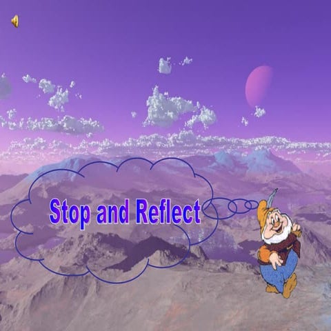Stop And Reflect | PPS