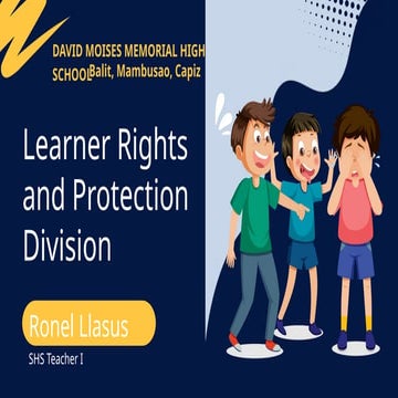 Stop Bullying Presentation- Child Protection | PPTX