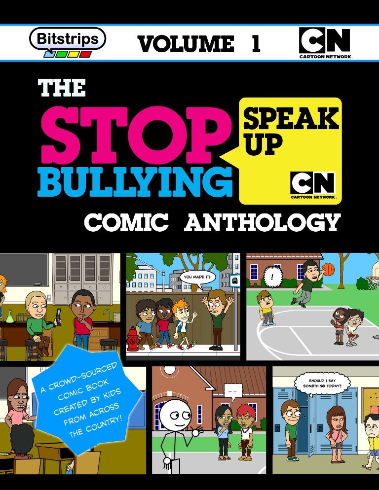 Stop bullying speak_up_comic_anthology