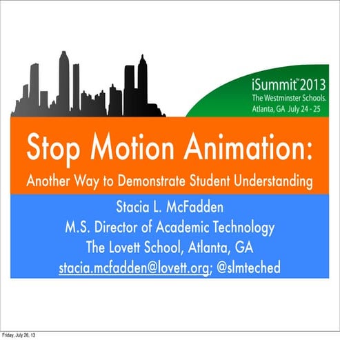 Stop animation | PPT