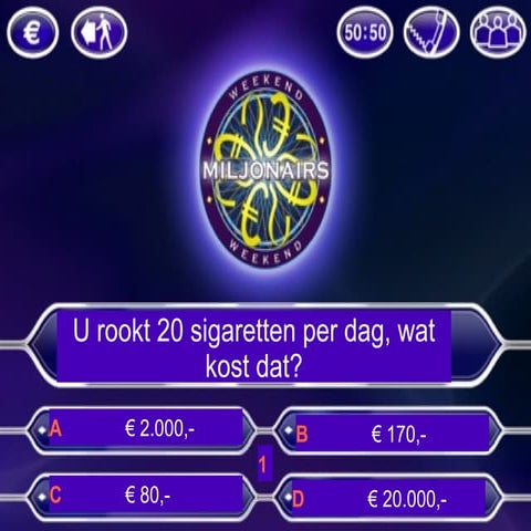 Stoppen met roken weekend miljonairs | PPT