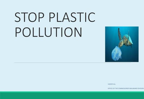 The Plastics Industry – Improving Life | PPTX