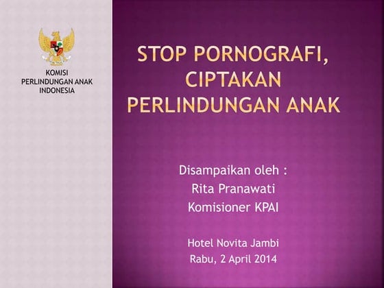 PPT EKSPLANASI TENTANG KECANDUAN PORNOGRAFI (BHS. INDONESIA KELAS XI SEMESTER 2, SMAN 1 GARUM ...