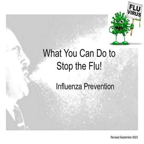 What You Can Do to Stop the Flu! - training.ppt