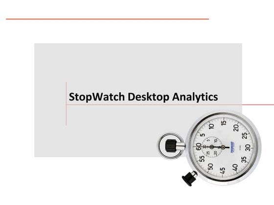 Desktop Analytics Infographic | PDF