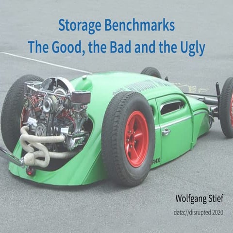 Storage Benchmarks Voodoo Oder Wissenschaft Data Disrupted® 2020
