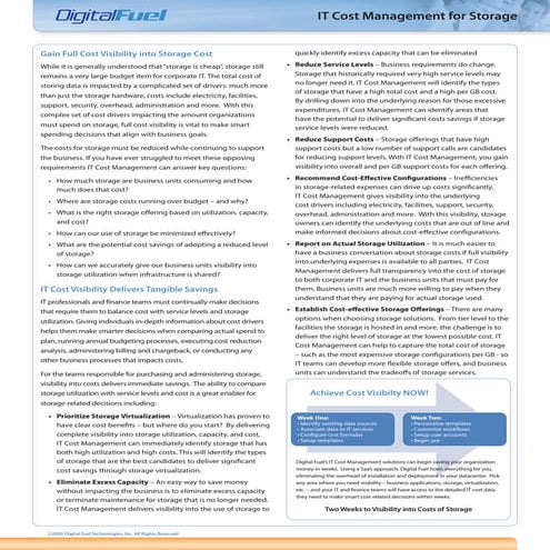 Intel Server & Data Center Optimization Plan | PDF