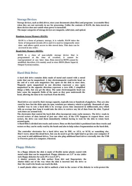 Floppy Disk MCQ (Diskette Questions and Answers) | PDF