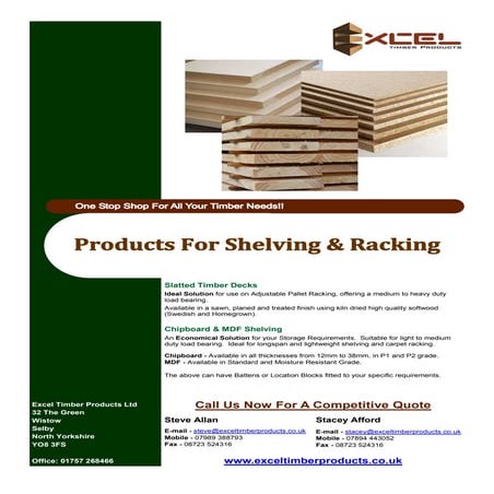 Storage and Racking | PDF