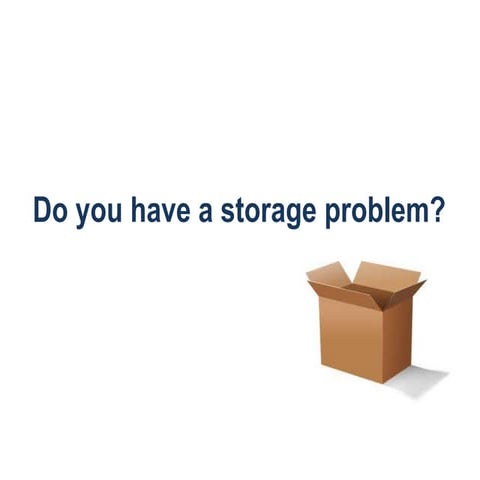 Storage solution | PPTX