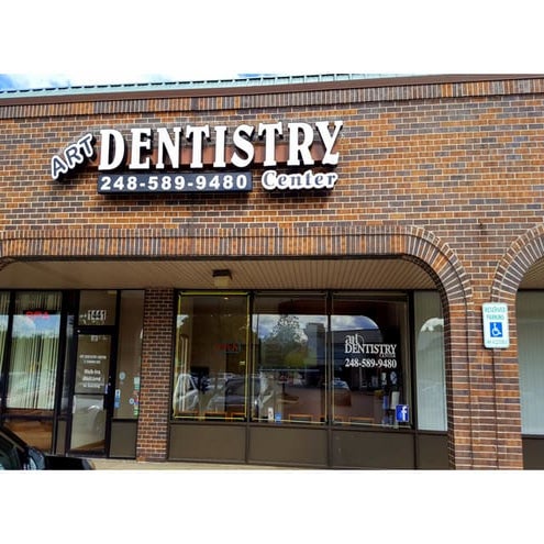 Storefront view of Madison Heights dentist Art Dentistry Center.pdf