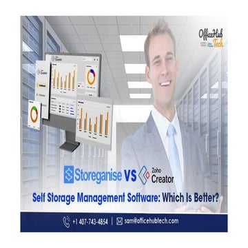Storeganise vs Zoho Creator-Based Self-Storage Management Software ...