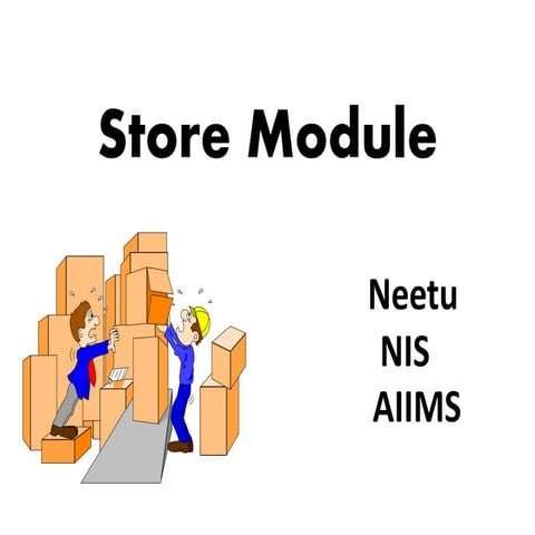 Store module | PPTX