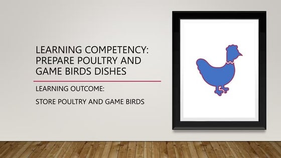 Cookery 10 - Prepare Poultry and Game Dishes | PPTX | Cooking | Food ...