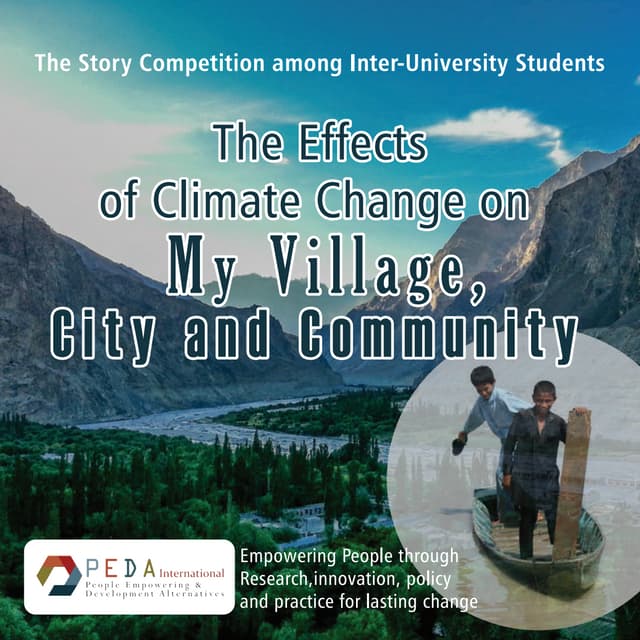 The Effects of Climate Change on my village, city and community | PDF