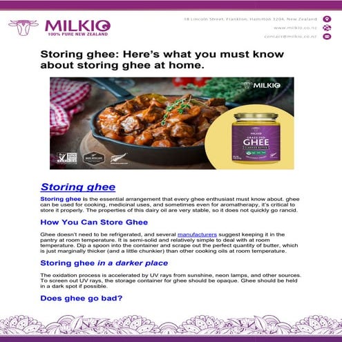 Ghee in arabic | PDF