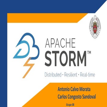 Apache Storm: Introduccion | PPTX