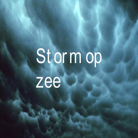 Storm op-zee | PPT
