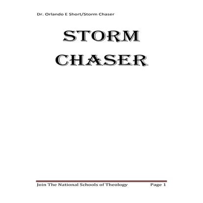 Storm chaser | PDF