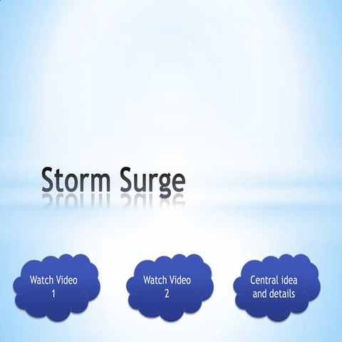 Storm surge | PPTX