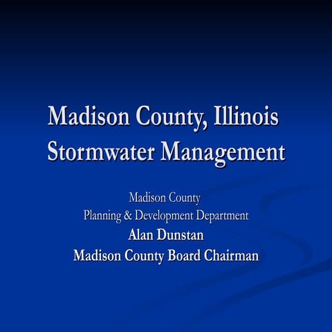 Stormwater Presentation | PPT