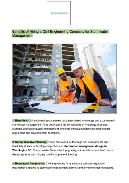 Stormwater Management Strategies to Combat Urban Flooding | PPT